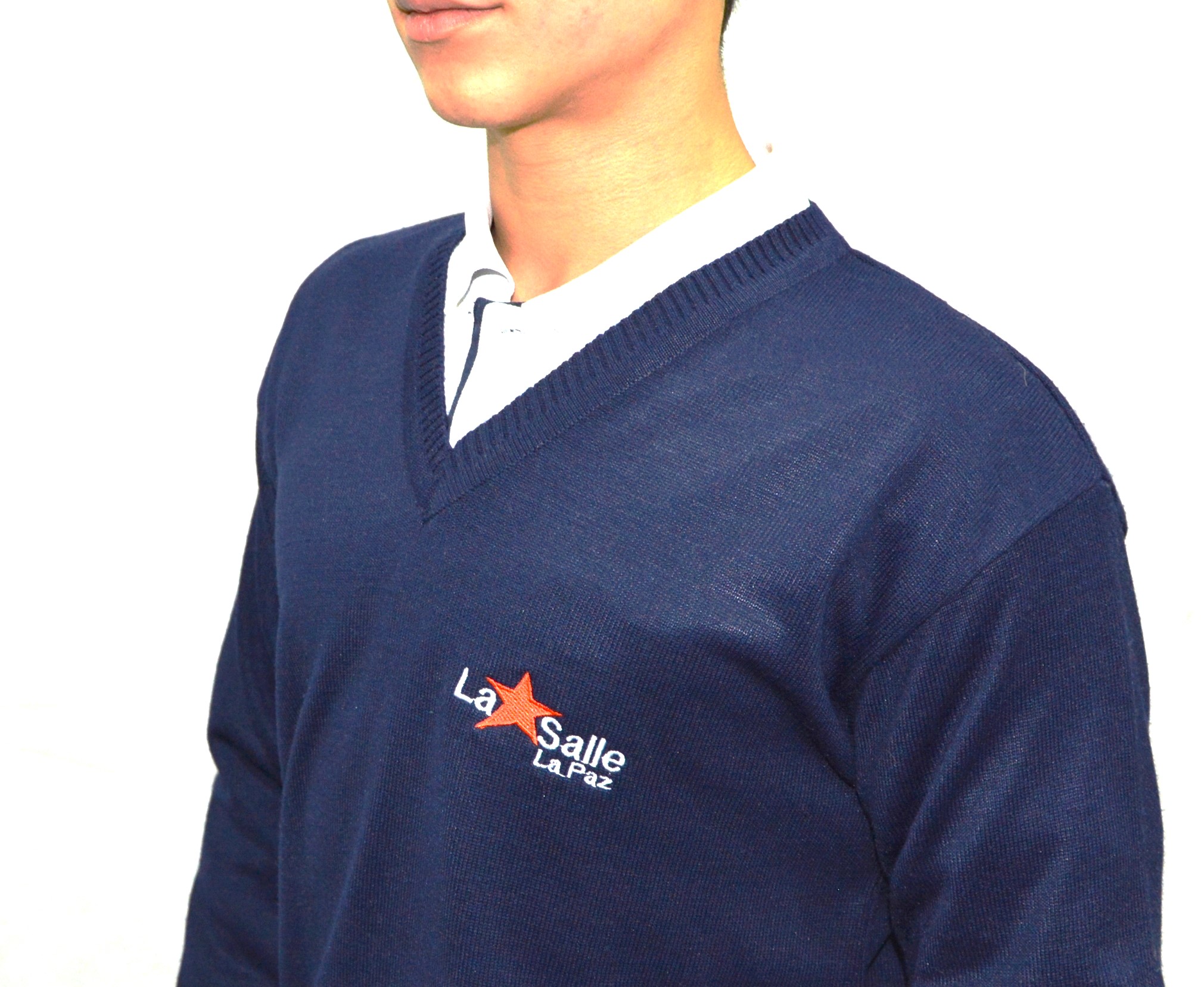UNIFORME ESCOLAR :: Chompa de varón para el colegio La Salle, modelo 2022